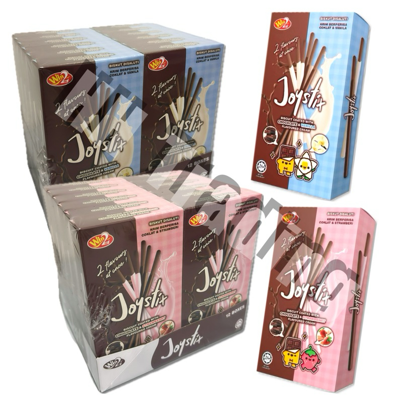 30g x 12’s JOYSTIX BISCUIT COATED WITH 2 FLAVOURED CREAM | Shopee Singapore