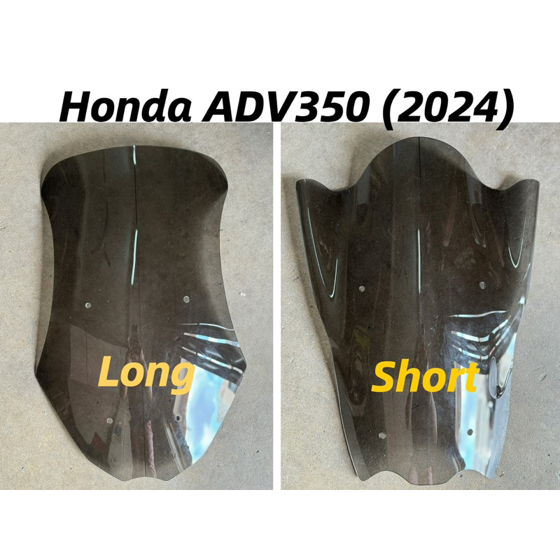 HONDA ADV350 (2024) WINDSHIELD (Long)(Short) | Shopee Singapore