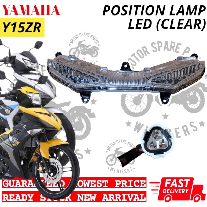 YAMAHA Y15 Y15ZR YSUKU POSITION LAMP LIGHT LED CLEAR LAMPU KECIL DEPAN ...