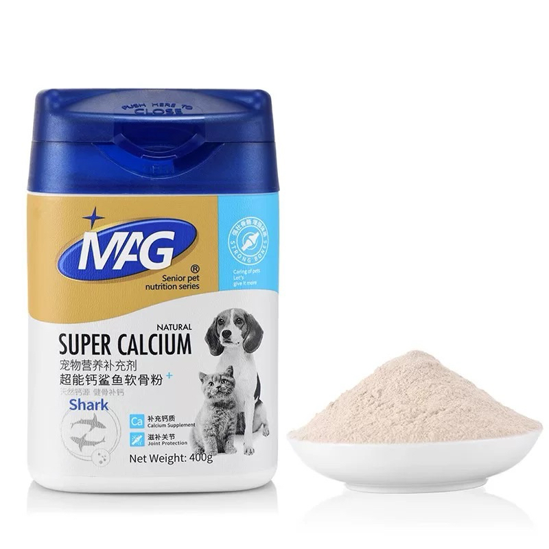 Mag Super Calcium Shark Chondroitin Powder 400g/Bottle Universal for ...
