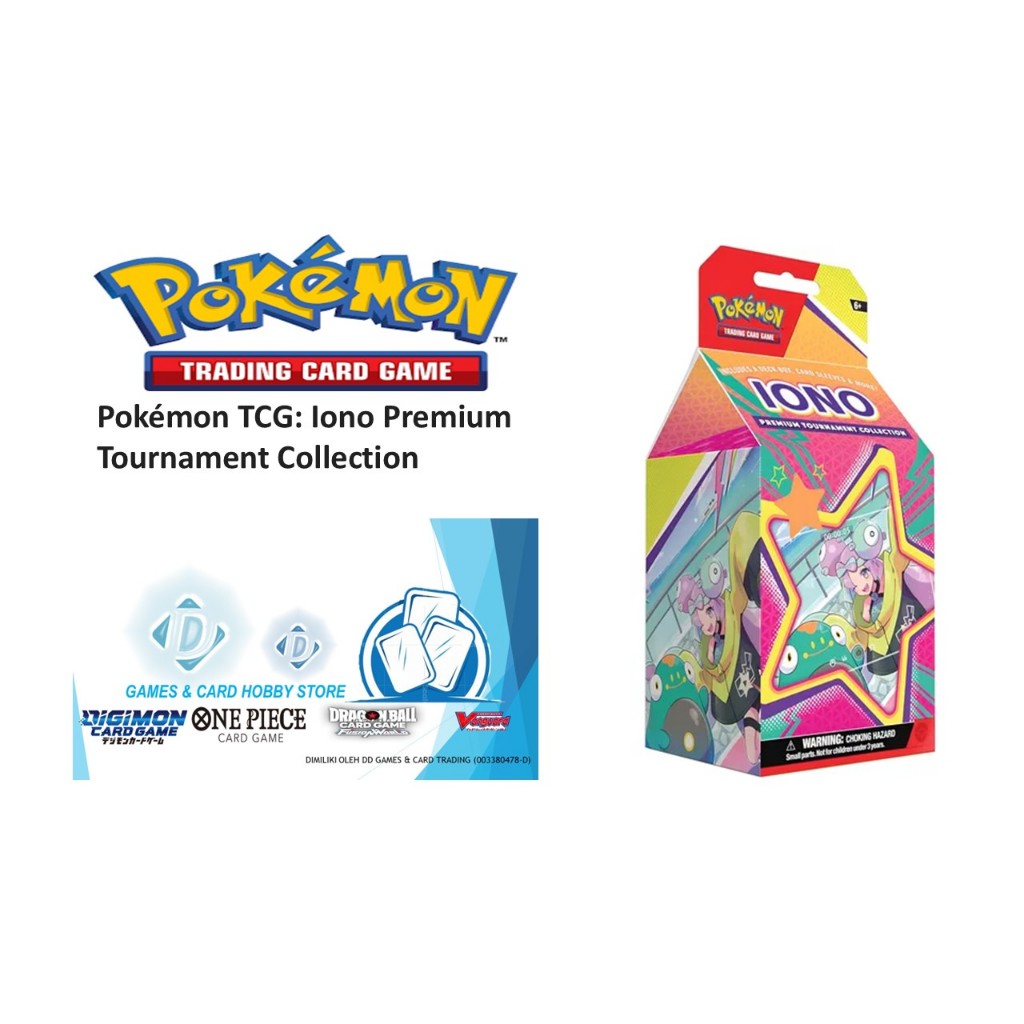Pokémon TCG: Iono Premium Tournament Collection [ENG] | Shopee Singapore
