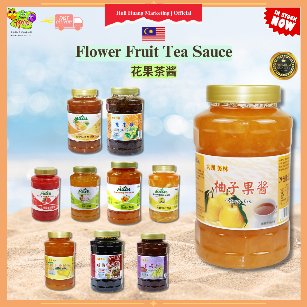 Milim Flower Fruit Tea Sauce 1.2KG Grapefruit Kamquat Lemon Pineapple ...