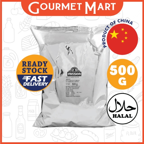 MISSION TORTILLA CHIP TRIANGLE WHITE 500G | Shopee Singapore