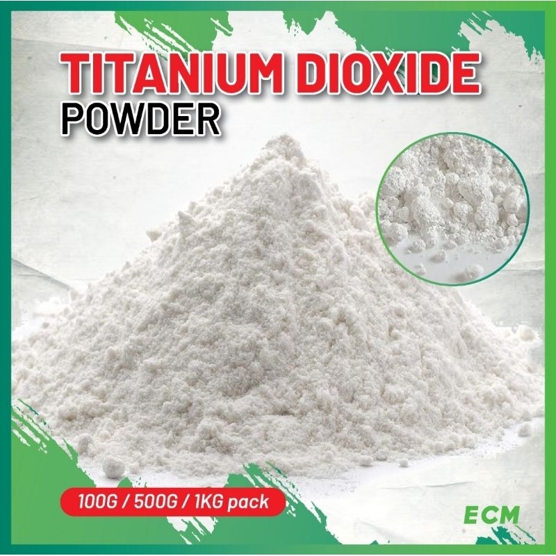 TITANIUM DIOXIDE POWDER (100GRAM / 1KG PACK) Industrial Grade White ...