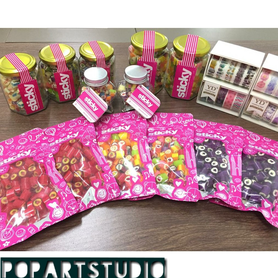 STOK SEDIA ADA Sticky Candy Sticky Coklat Candy Halal Handmade Viral ...