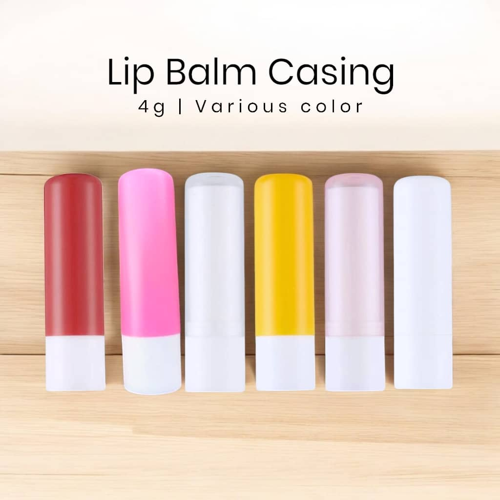 4g Lip balm casing lipstick container Lip balm tube Botol Lip Balm ...