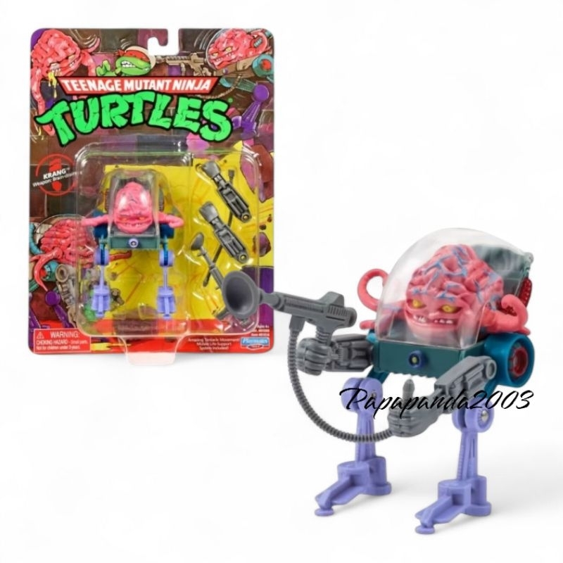TMNT Teenage Mutant Ninja Turtles Krang Retro Classic Technodrome Crew ...