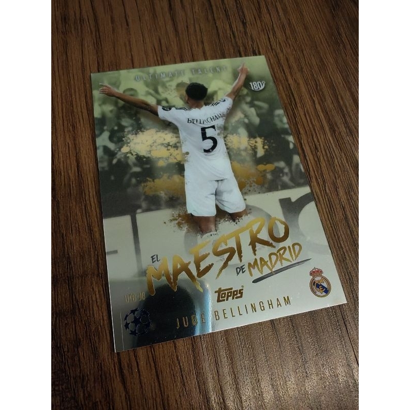 Topps Match Attax UCL 2024/25 - Jude Bellingham El Maestro 180 Ultra ...