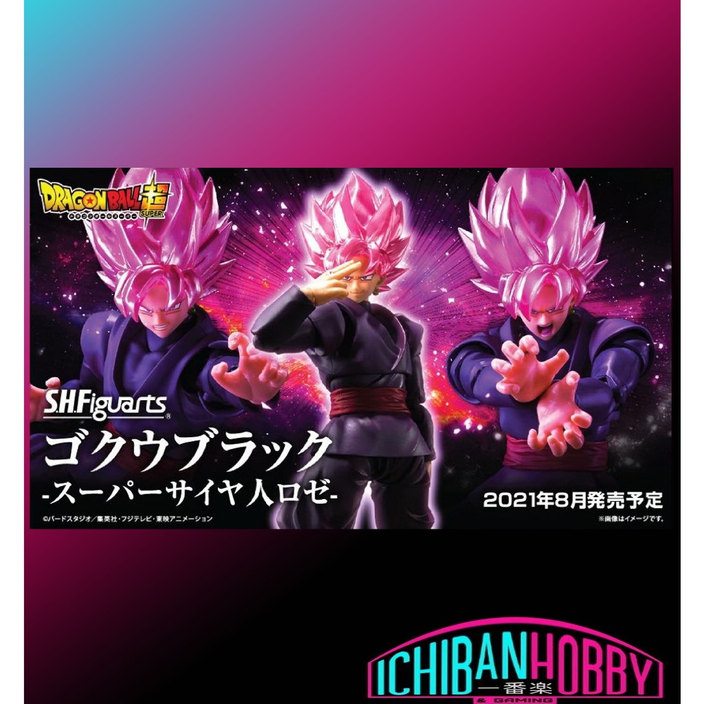 BANDAI S.H.FIGUARTS GOKU BLACK - SUPER SAIYAN ROSE | Shopee Singapore