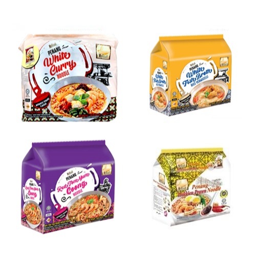 MYKUALI INSTANT NOODLES 4X110G | Shopee Singapore