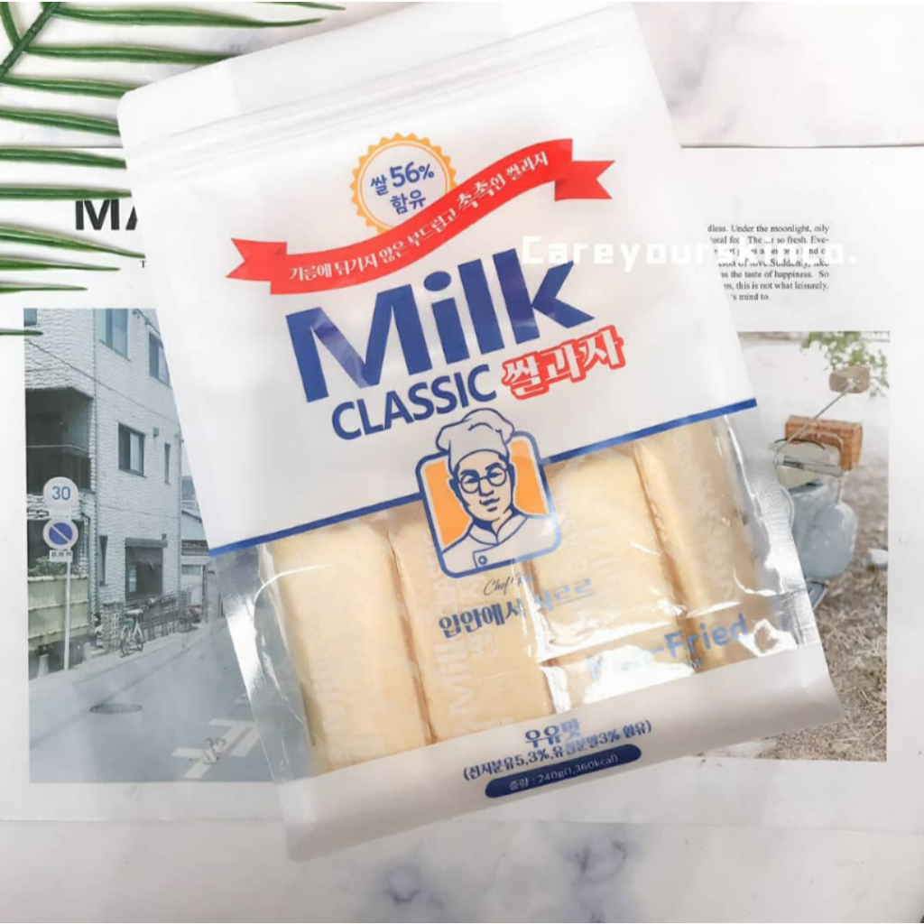 !Milk Classic Rice Cracker / Cheese / Egg / Banana 240g 韩国牛奶米饼 原味 / 起司 ...