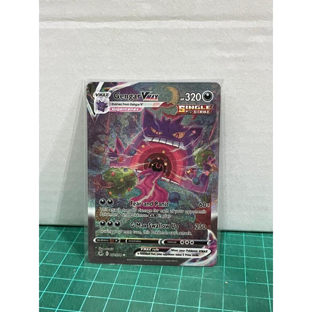 Gengar Vmax Collection Purpose Only | Shopee Singapore