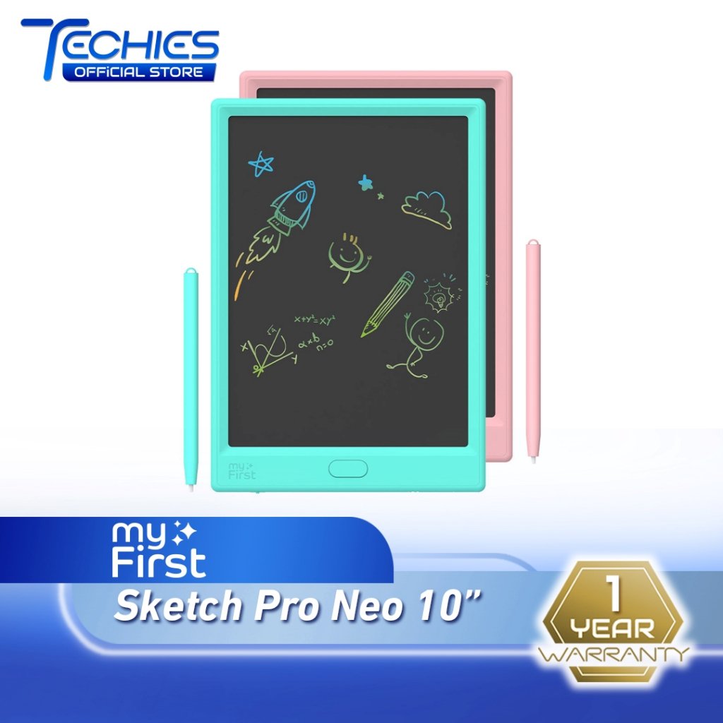 myFirst Sketch Pro NEO Color LCD Sketch Pad Digital Writing Tablet ...