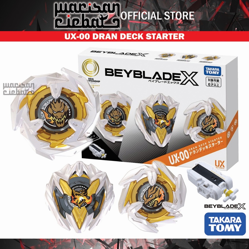 Takara Tomy Beyblade X UX-00 Dran Deck Starter | Shopee Singapore