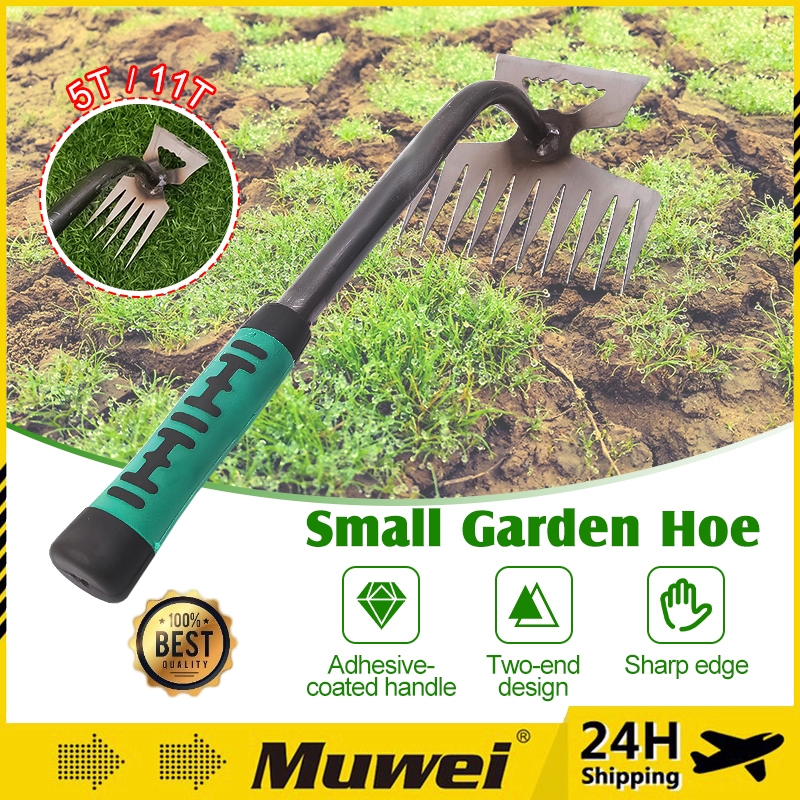 【4 types】Multifunctional Handheld Pulling Uprooting Weeding Garden Hoe ...