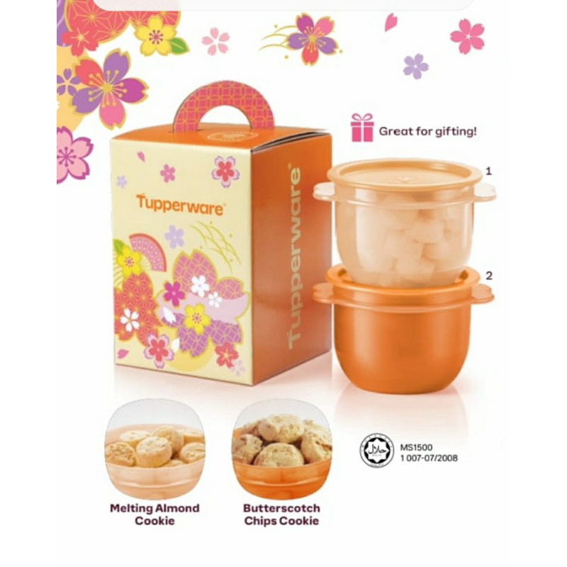 Tupperware CNY Cookies Set 750ml | Shopee Singapore