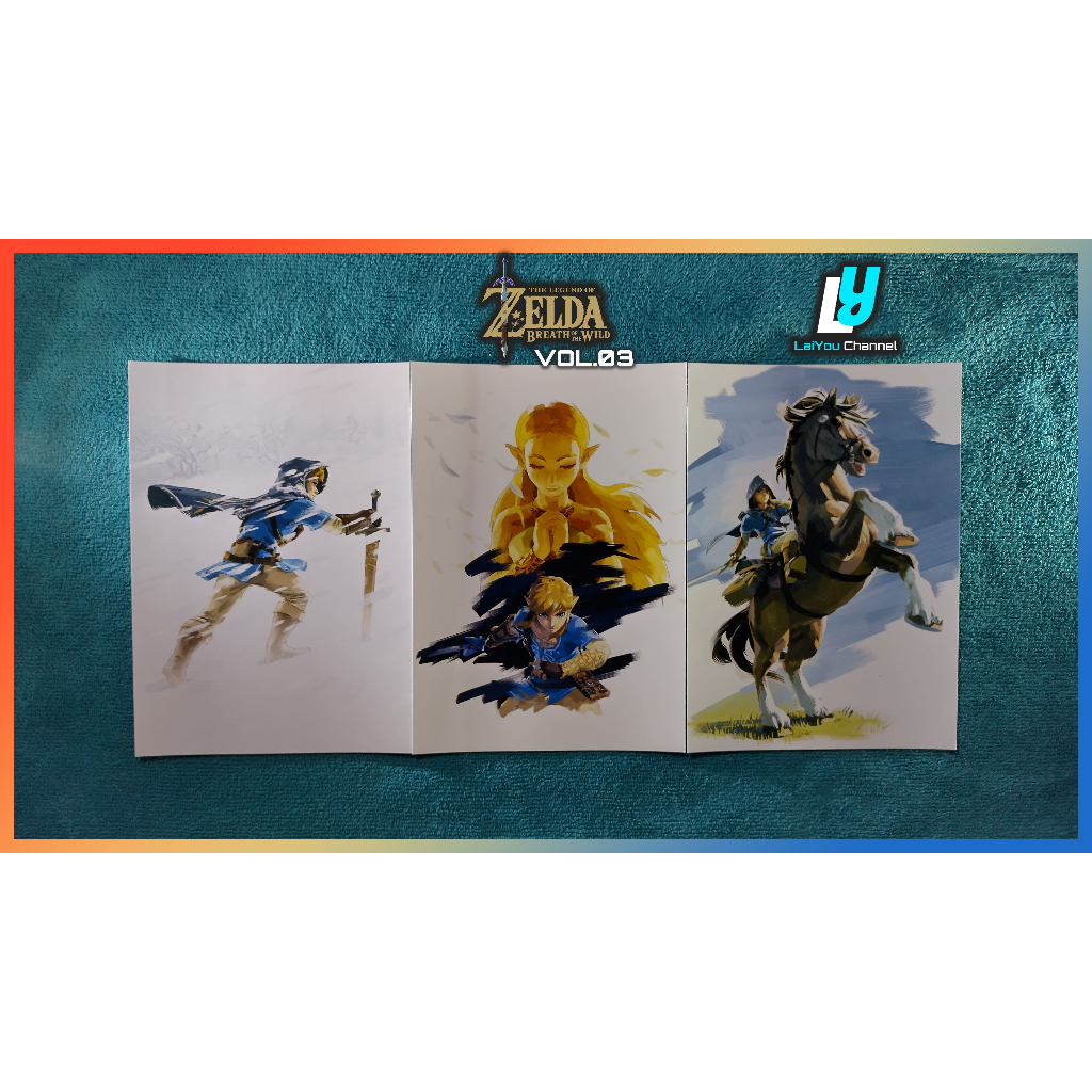Nintendo Switch Game Zelda Breath of the Wild Poster Photo [BOTW ...