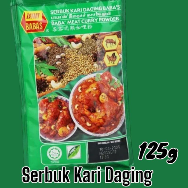 Baba's Halal Meat Curry Powder | Shopee Singapore