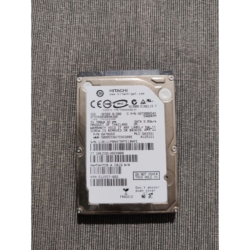 Faulty Hard Disk (500GB) | Shopee Singapore