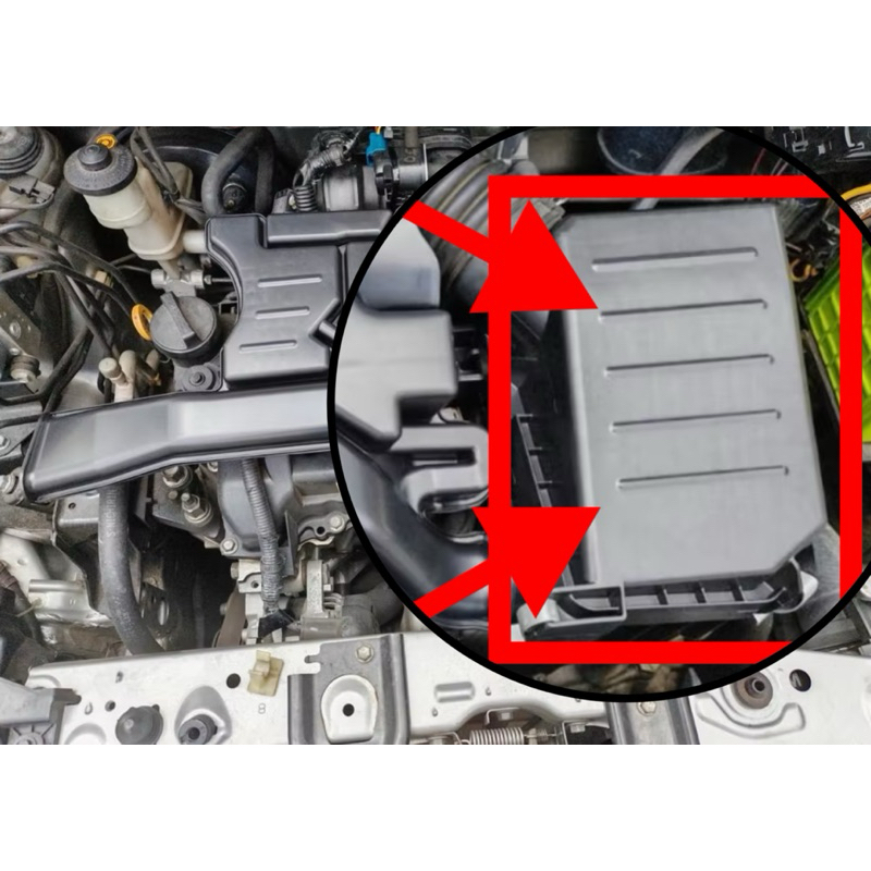 PERODUA BEZZA 1.0 AXIA 2017-2023 ENGINE AIR FILTER BOX WITH AIR FITLER ...