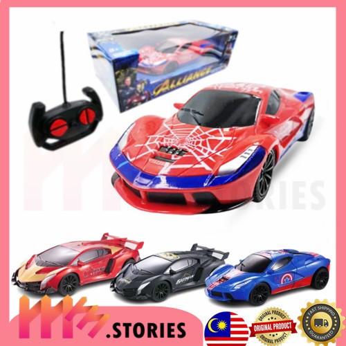 Avengers Super Heros Spiderman, Batman, Ironman, Captain America Remote ...