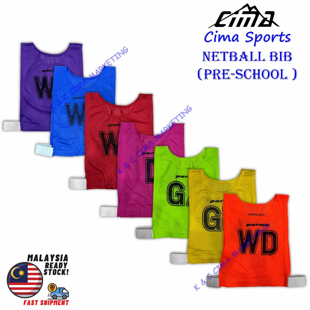 Parma Netball Bib Netting Set Of 7 Pcs For Kindergarten | Shopee Singapore