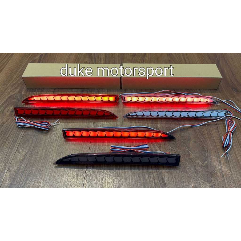 Perodua Myvi Icon SE Advance 1.5 15-17 Rear Bumper Reflector LED Lamp ...