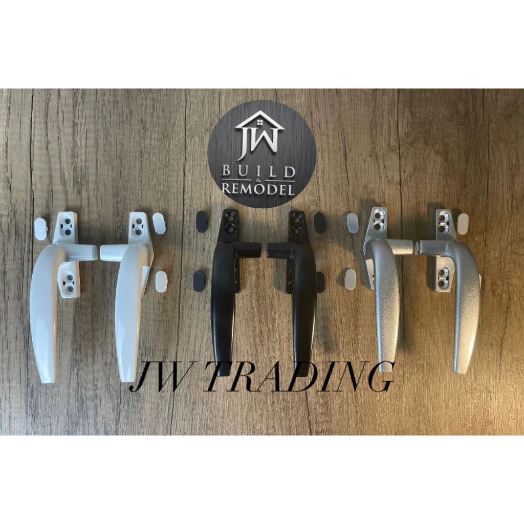 700 Series Casement Window Handle (Silver, White, Black) Right/Left ...