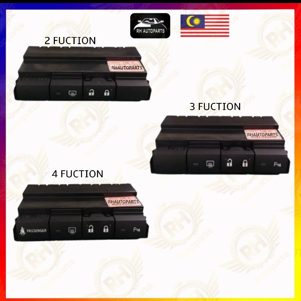 PERODUA BEZZA CENTER SWITCH CENTRA HEATER SWITCH LOCK PINTU DOOR SUIS ...