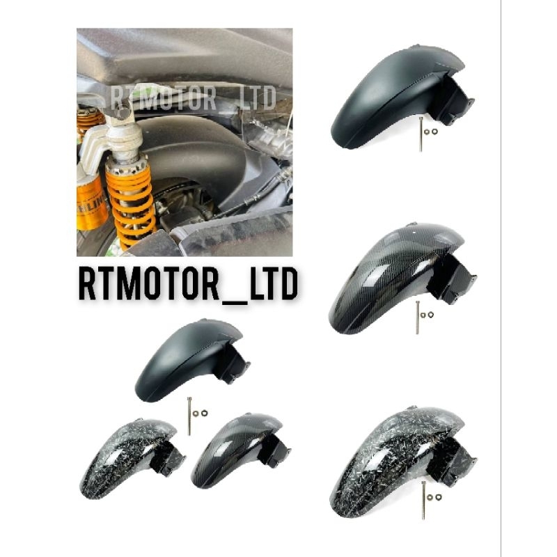 YAMAHA XMAX 250/300 V1 V2 REAR HUGGER ABS REAR FENDER MUDGUARD SPLASH ...