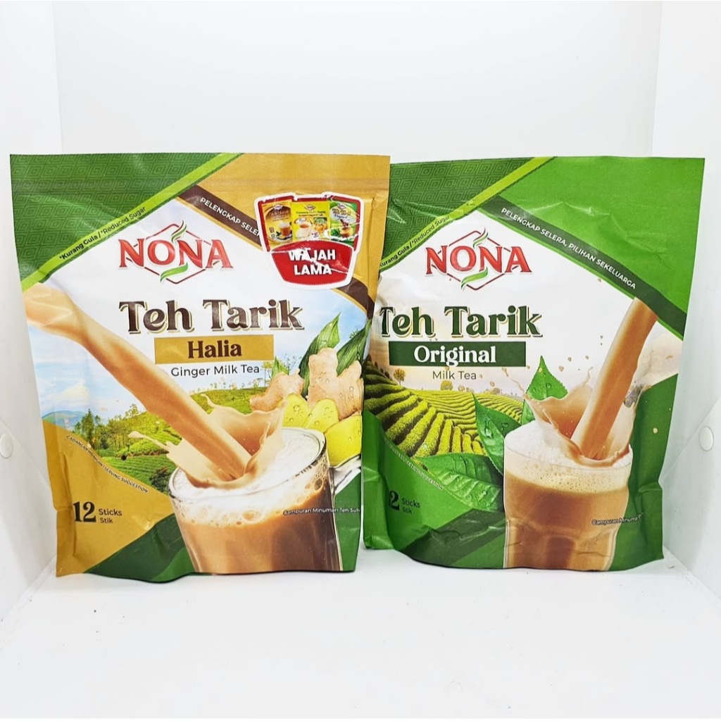 Nona Teh Tarik dan Halia (12's) Milk Tea & Ginger Milk Tea 馬來西亞拉茶 ...