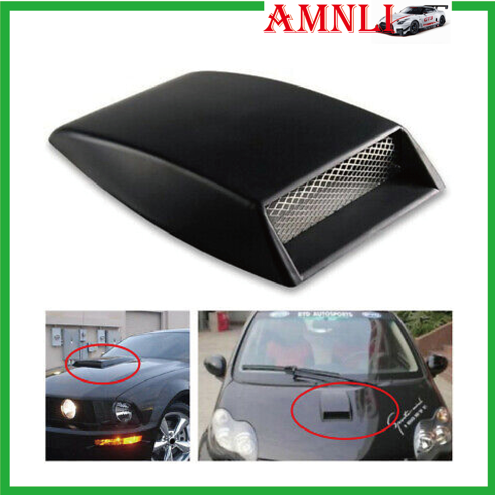 Universal Car Decorative Air Flow Intake Scoop Bonnet Vent Sticker ...