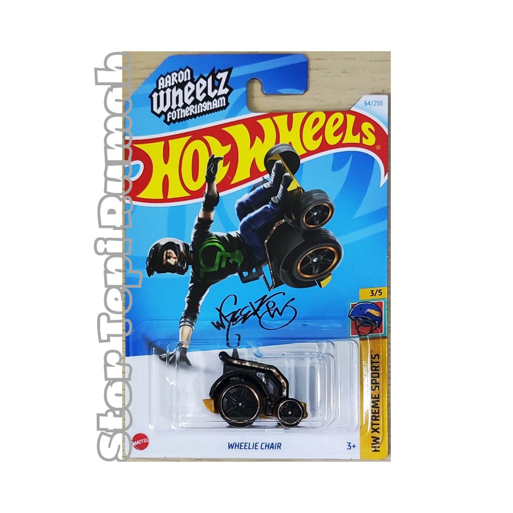 Hot Wheels Wheelie Chair [HW Xtreme Sports Daredevils Ride-Ons Aaron ...