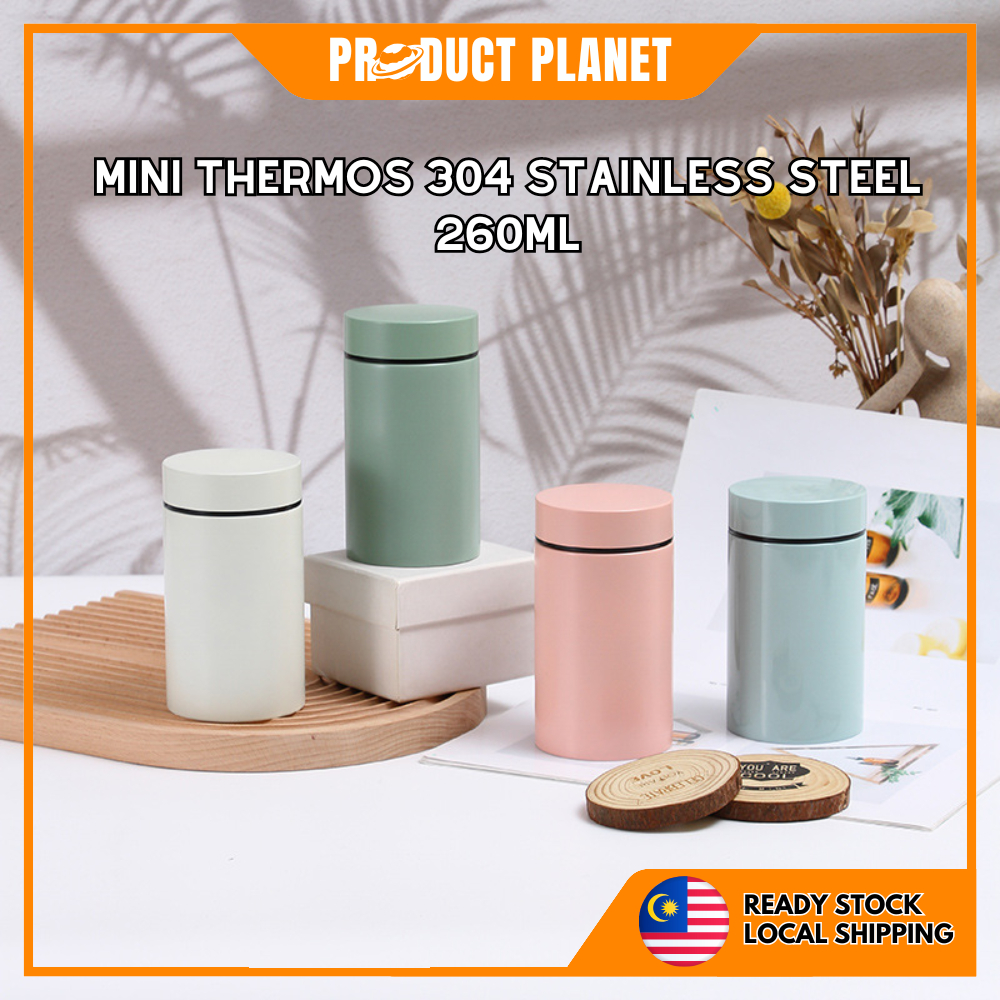 [PP] 260ML 304 Stainless Steel Vacuum Cup - Portable Thermos, Mini Insulated Thermal (Doorgift ...