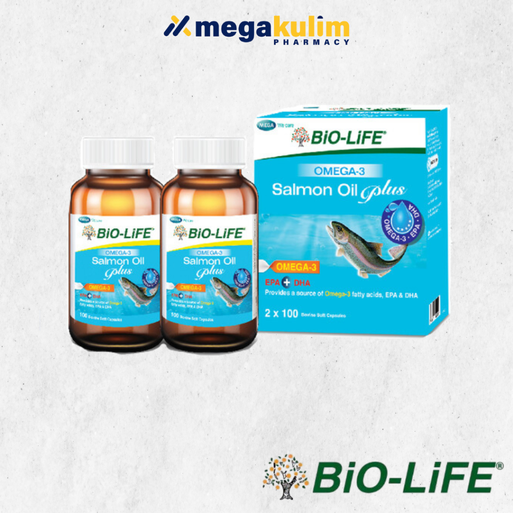 Bio-Life Omega-3 Salmon Oil Plus (2 X 100's) | Shopee Singapore