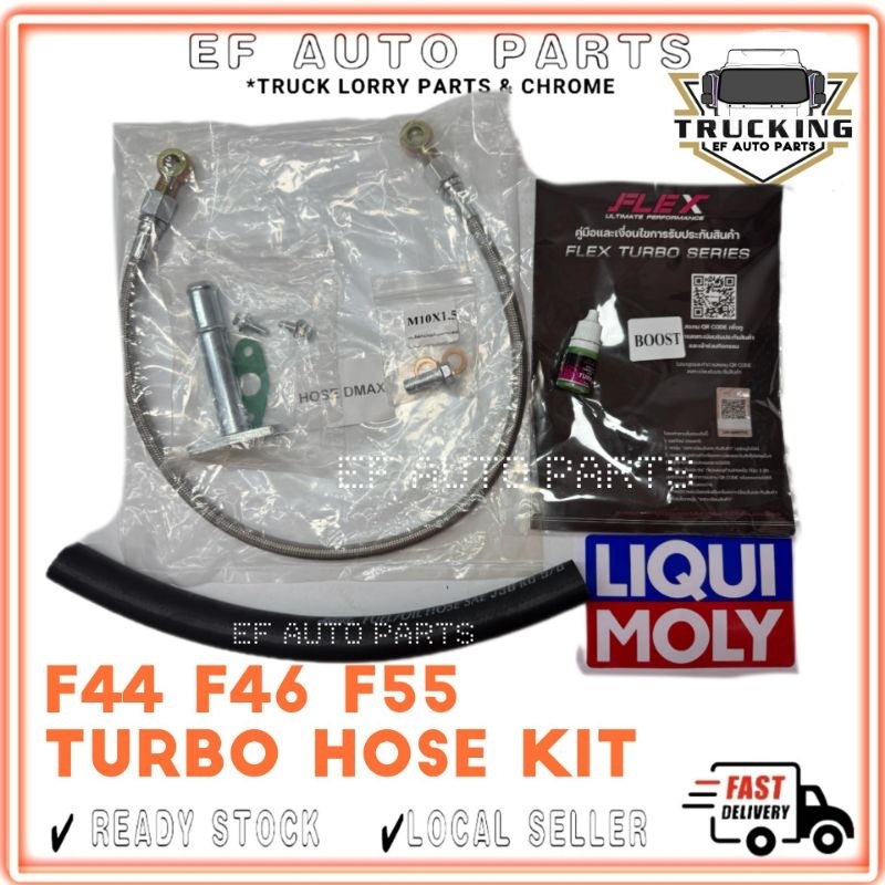 FLEX F44 F46 F55 TURBO HOSE KIT WITH TURBO OIL DMAX VIGO REVO FUEL LINE ...