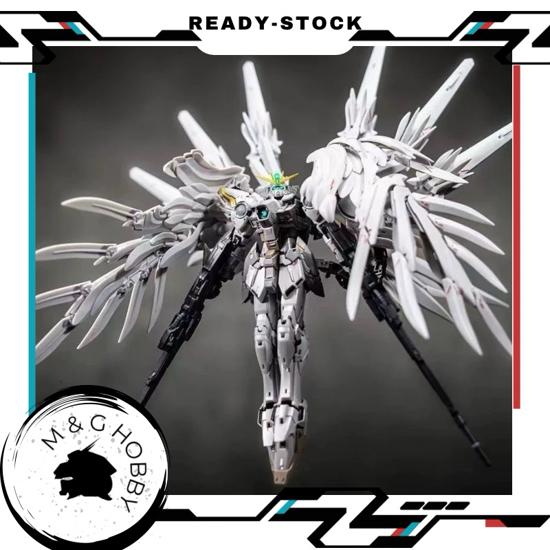 Daban 3rd Party 8827 MG 1/100 SNOW WHITE PRELUDE WING ZERO PLASTIC MODEL KIT | Shopee Singapore