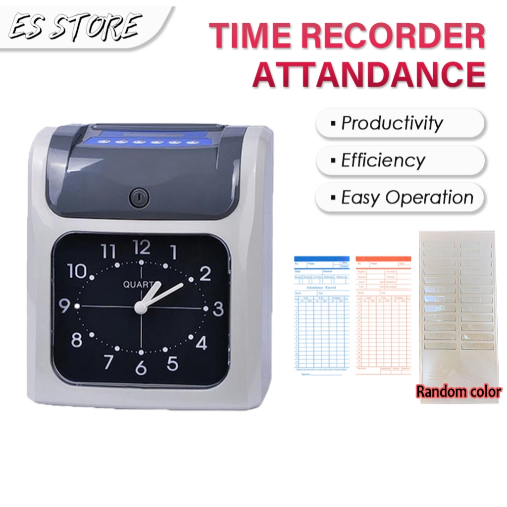 ANALOG TIME RECORDER PUNCH CARD ATTANDANCE MACHINE TIME RECORDER ...