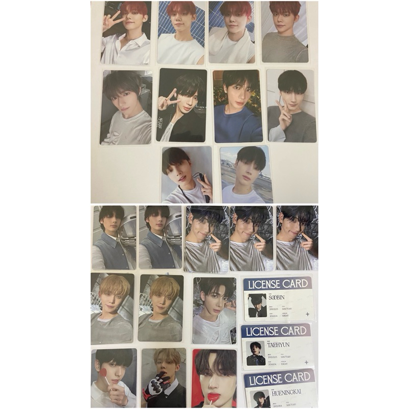 TXT SANCTUARY WEVERSE ALBUM LOVER KNIGHT SAVIOR PC YEONJUN SOOBIN ...
