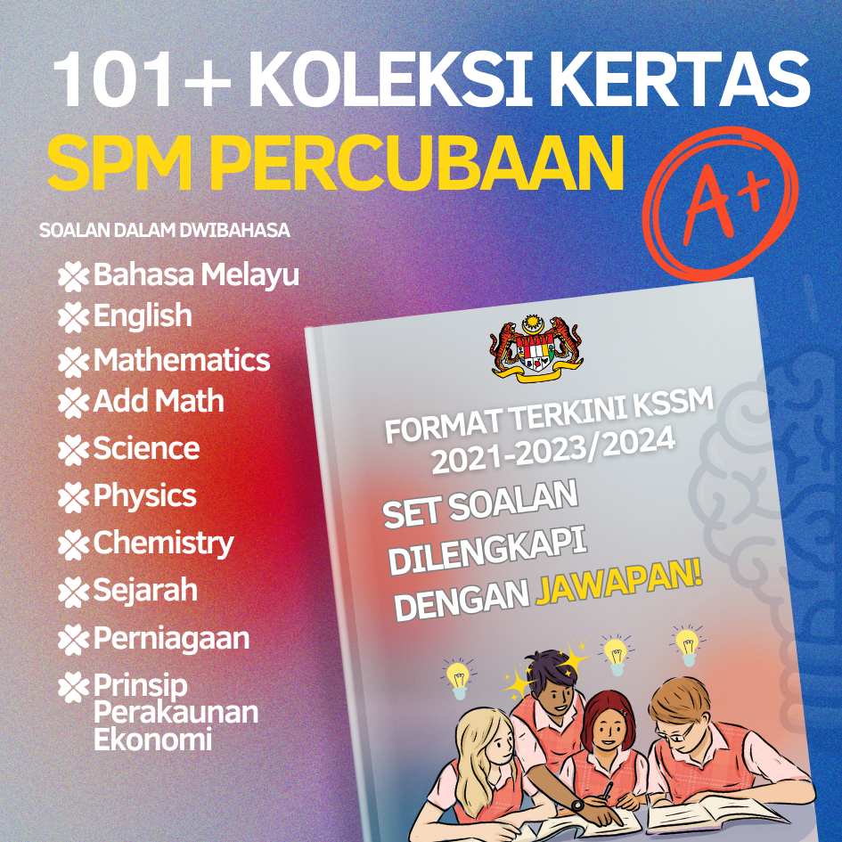 Comprehensive SPM KSSM Past Year Questions: 101 Trial Paper Sets Kertas ...