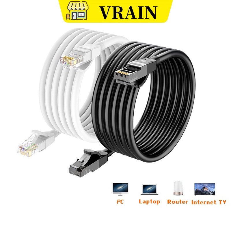 Cat6 Lan Cable RJ45 Cable Network Cable Gigabit Ethernet Cable computer High Speed 3M/5M/10M/15M ...