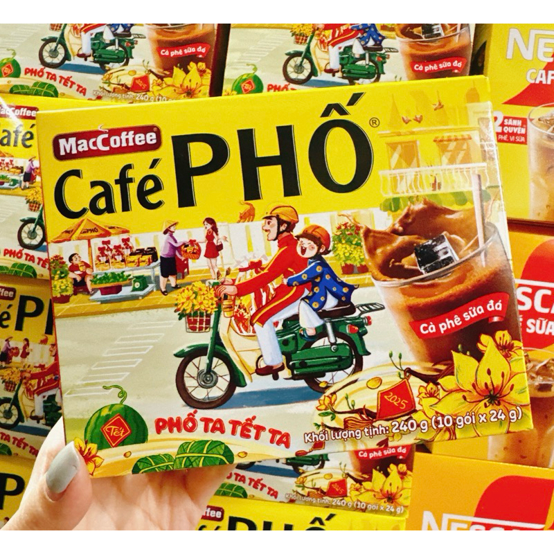 [Halal] MacCoffee Cafe Pho Vietnam 3 in 1 Instant Coffee (10 sachets x ...