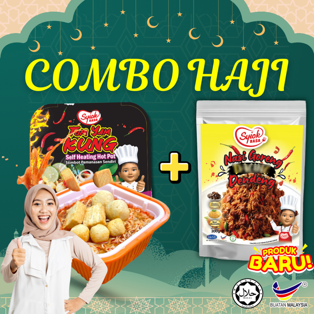 [COMBO HAJI - HOTPOT + NASI GORENG DENDENG] Syiok Rasa HALAL PRODUCT ...