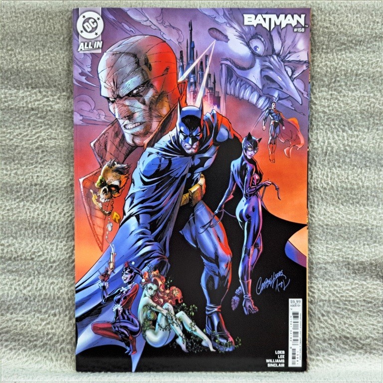 Batman 158 JIM LEE Variant D (3rd Series DC Comics) Jeph Loeb (Key ...