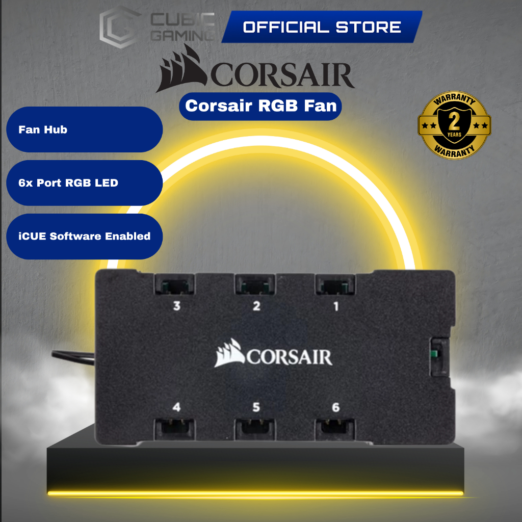 CORSAIR RGB Fan LED Hub | Shopee Singapore