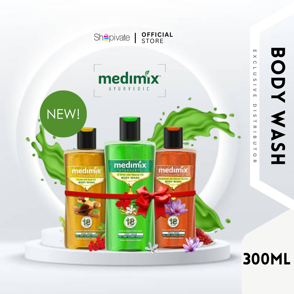 Medimix Ayurvedic Body Wash 300ml | Shopee Singapore
