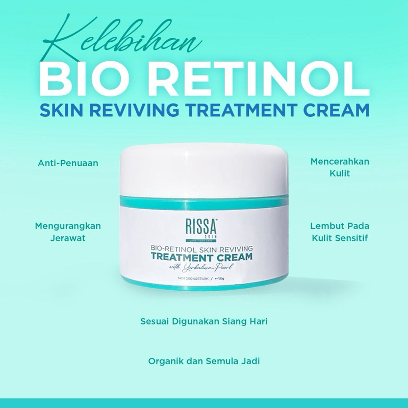 RISSA SKIN: BIO RETINOL SKIN REVIVING TREATMENT CREAM (BIO RETINOL 15GM ...