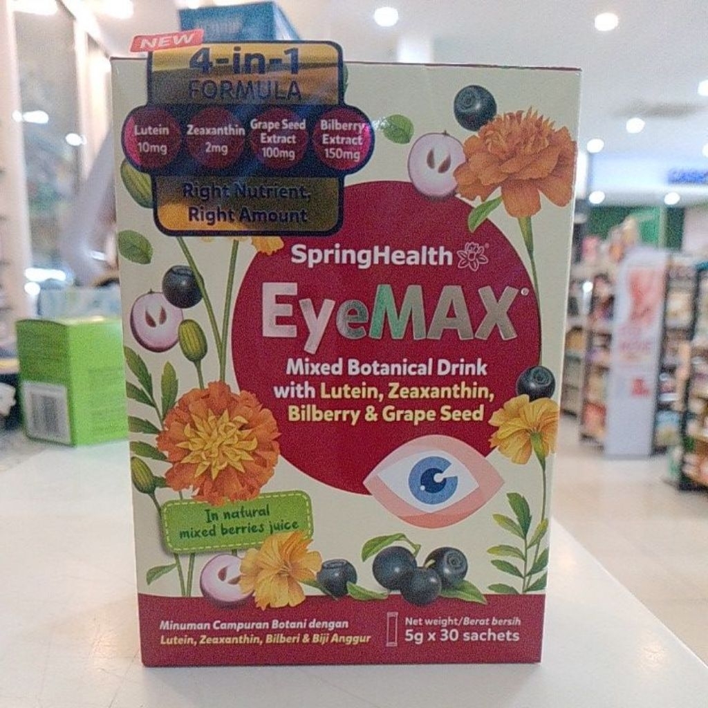 SPRINGHEALTH EYEMAX 5G X 30S ( FOR EYES) | Shopee Singapore