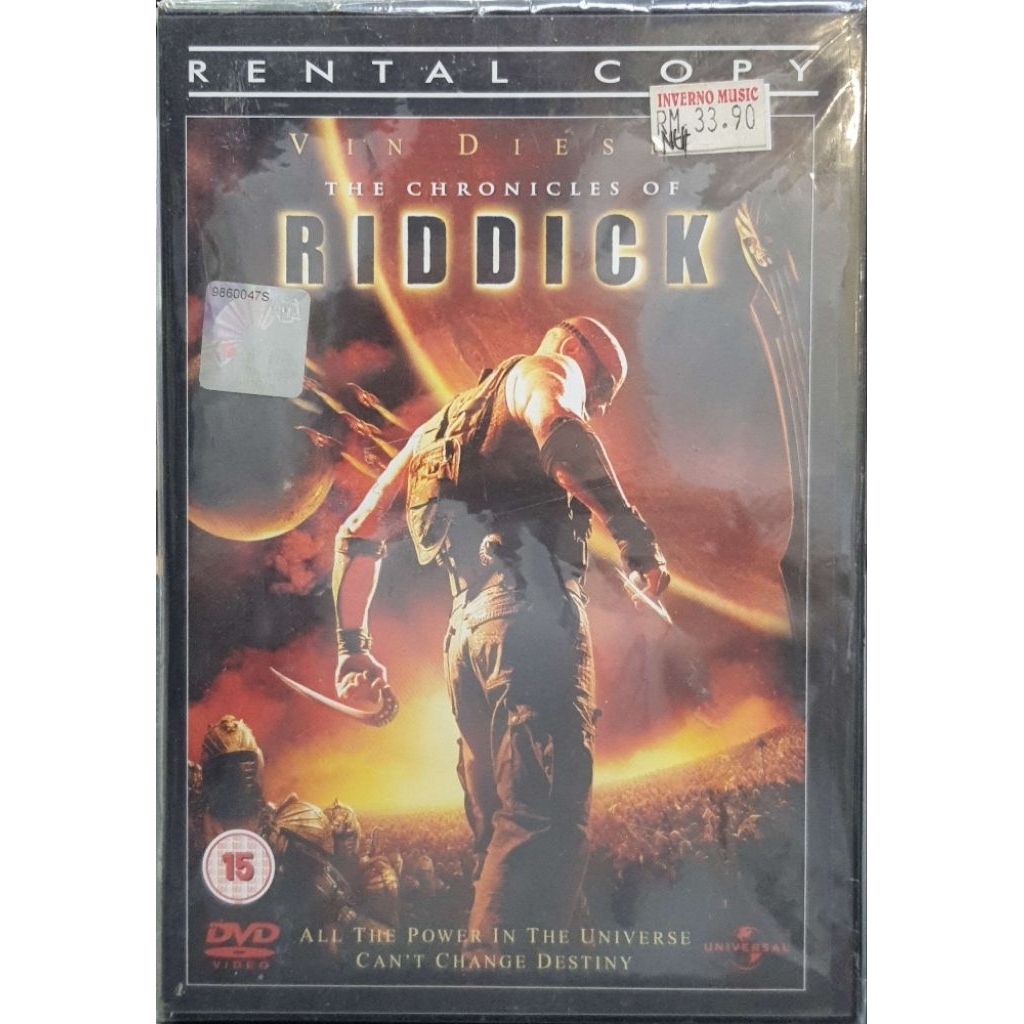 Riddick - Movie (DVD) | Shopee Singapore
