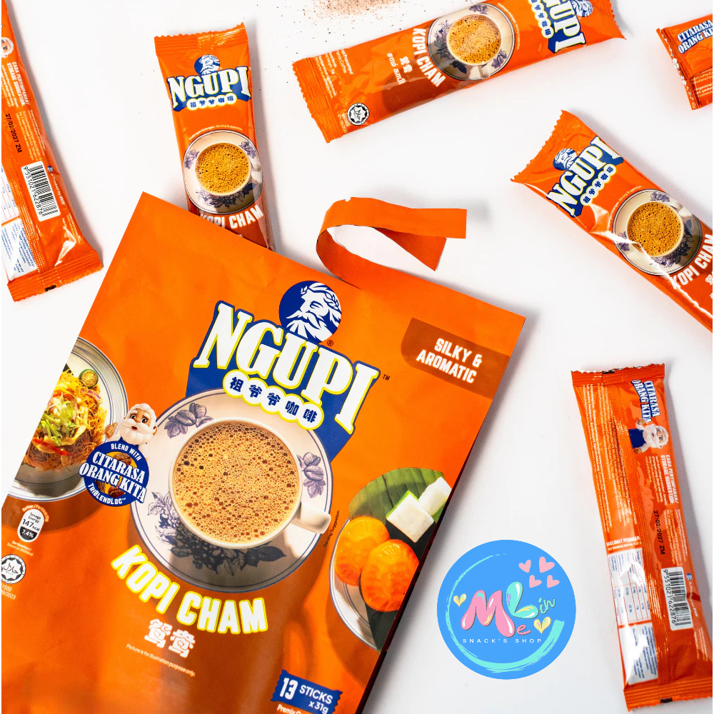 NEW zus kopi cham coffee ( 31 g x 13's) | Shopee Singapore